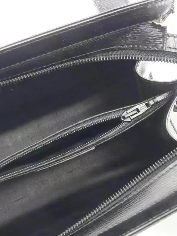 Dior Leather Top Handle Handbag