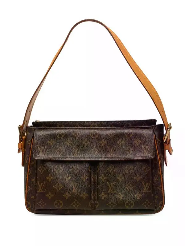 LOUIS VUITTON 2003 Monogram Viva Cite Gm Shoulder Bag