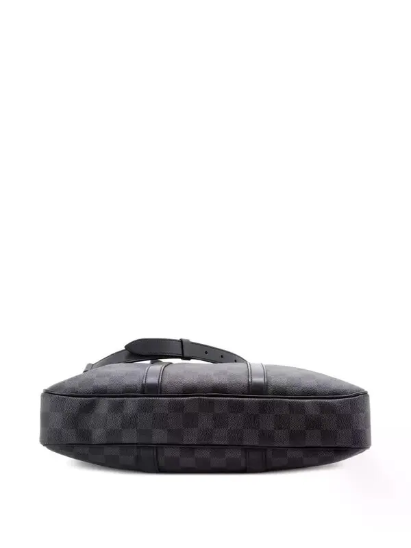 LOUIS VUITTON Icare Nm Laptop Bag Damier Graphite Business Bag - Black
