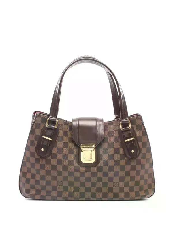 LOUIS VUITTON 2008 Damier Ebene Griet Tote Bag