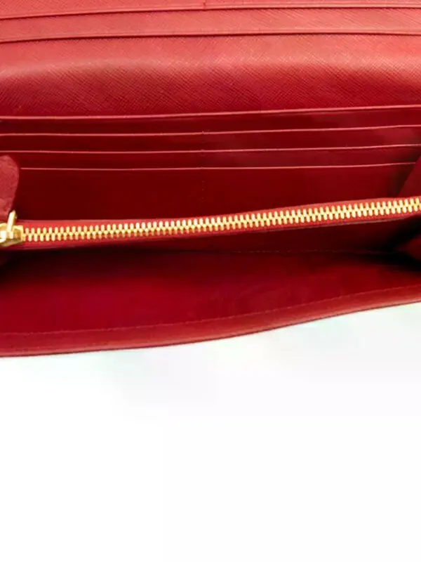 Prada 2010-2026 Saffiano Continental Wallet Long Wallets