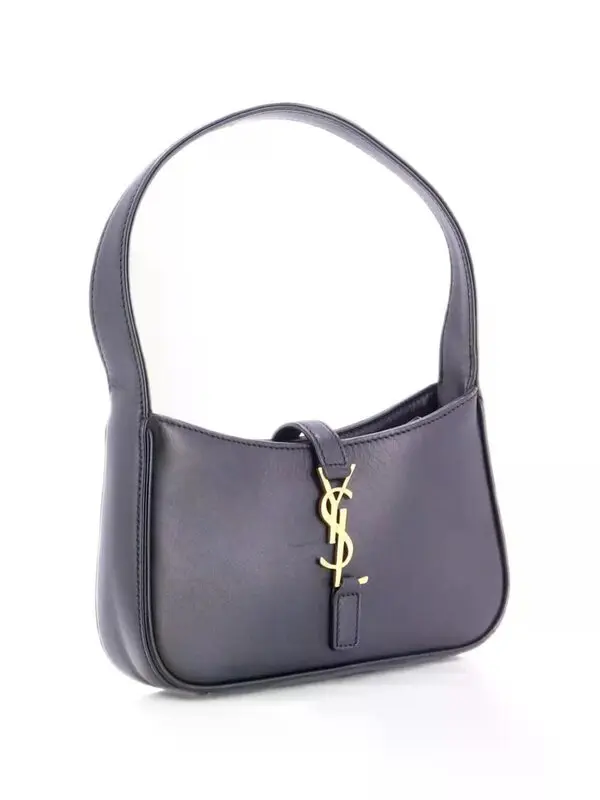Saint Laurent Le 5 A 7 Hobo Leather Mini Shoulder Bag