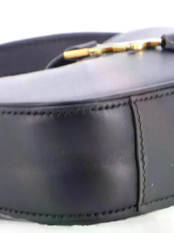 Saint Laurent Le 5 A 7 Hobo Leather Mini Shoulder Bag
