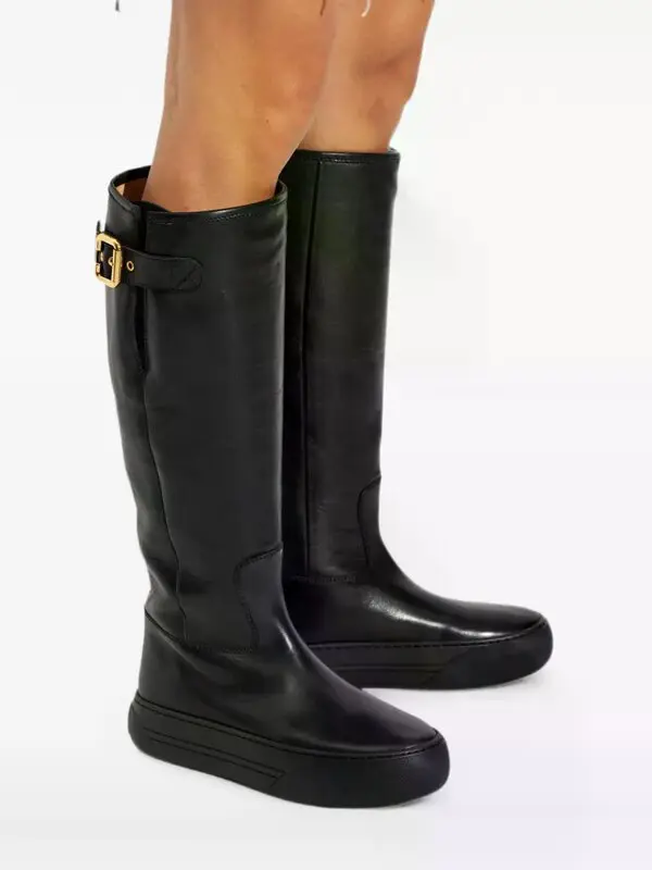 Chloé Delia Buckle-strap Boots