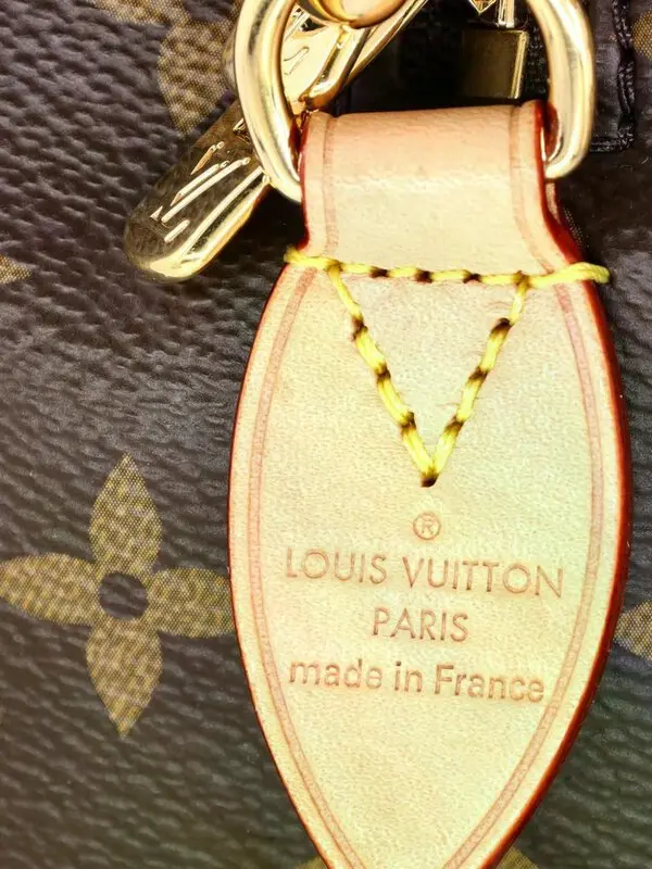 LOUIS VUITTON Monogram Speedy Bandouliere 20 Bag - Brown