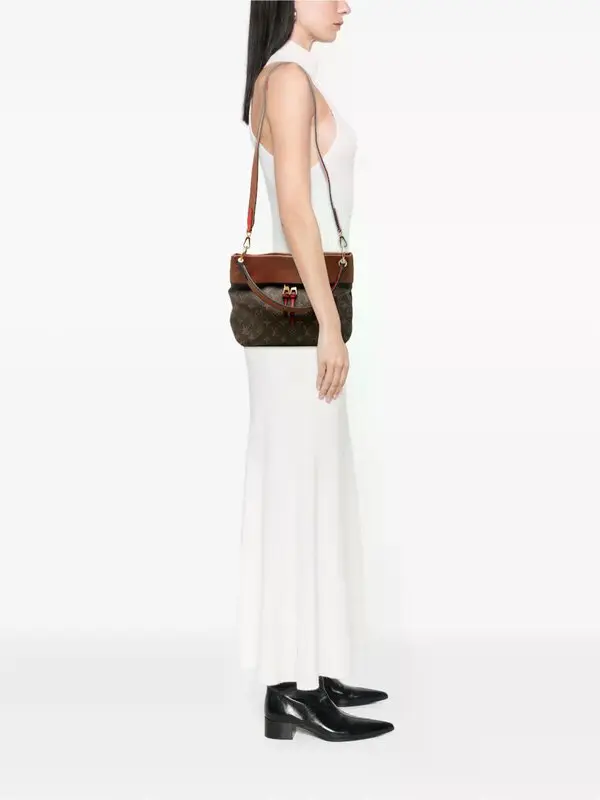 LOUIS VUITTON Monogram Canvas Tuileries Satchel - Brown