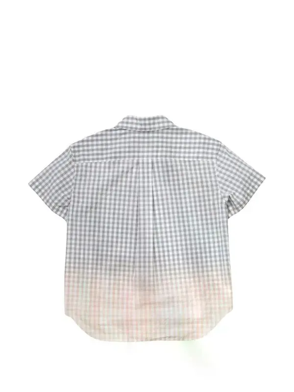 COMME DES GARÇONS TAO Gingham-check Bleached Shirt