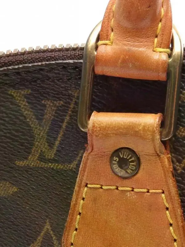 LOUIS VUITTON Monogram Alma Pm Handbag