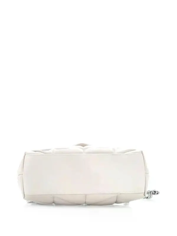 Saint Laurent Loulou Puffer Shoulder Bag Quilted Leather Small Crossbody Bag - Neutrals