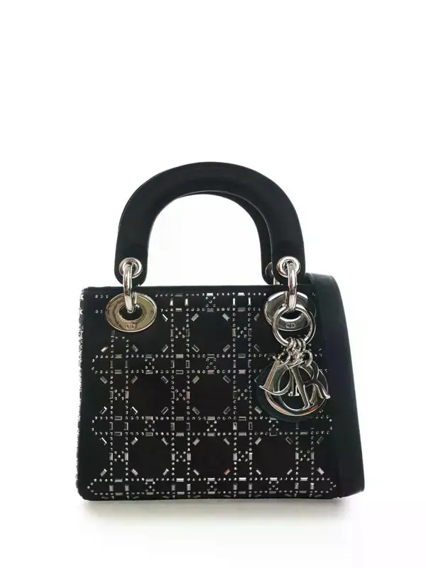 Dior Mini Lady Satchel - Black
