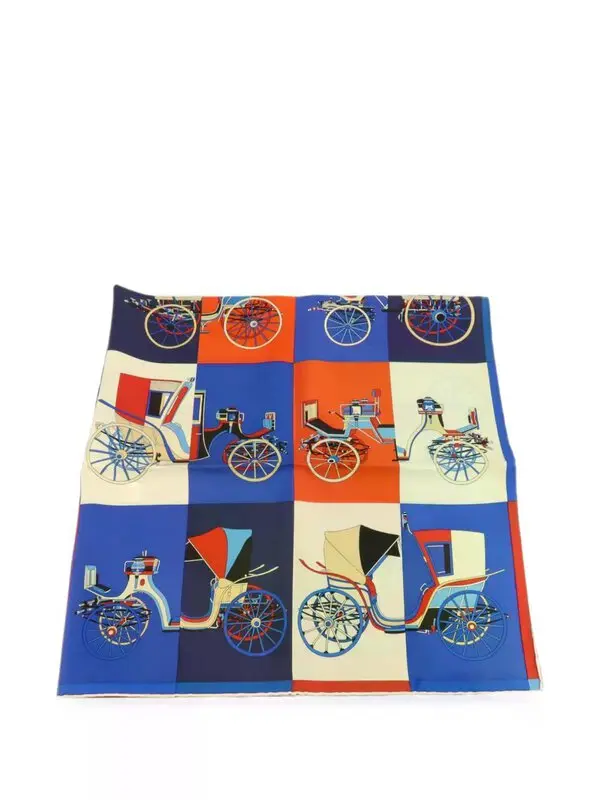Hermès Voitures Exquises Silk Scarf