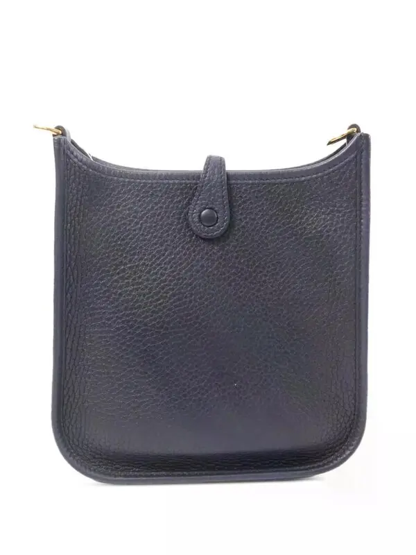 Hermès Tpm Evelyne Calfskin Shoulder Bag - Black
