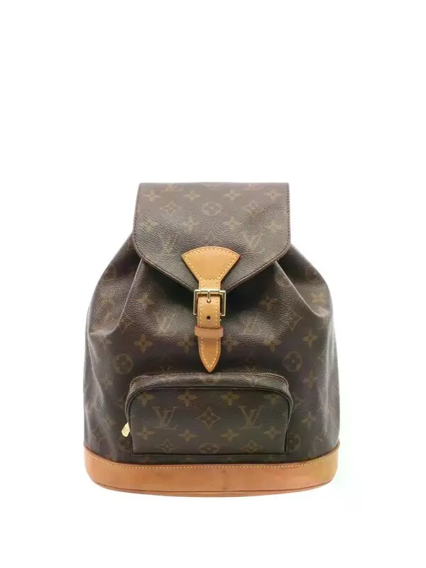 LOUIS VUITTON 2000 Monogram Mini Montsouris Backpack - Brown