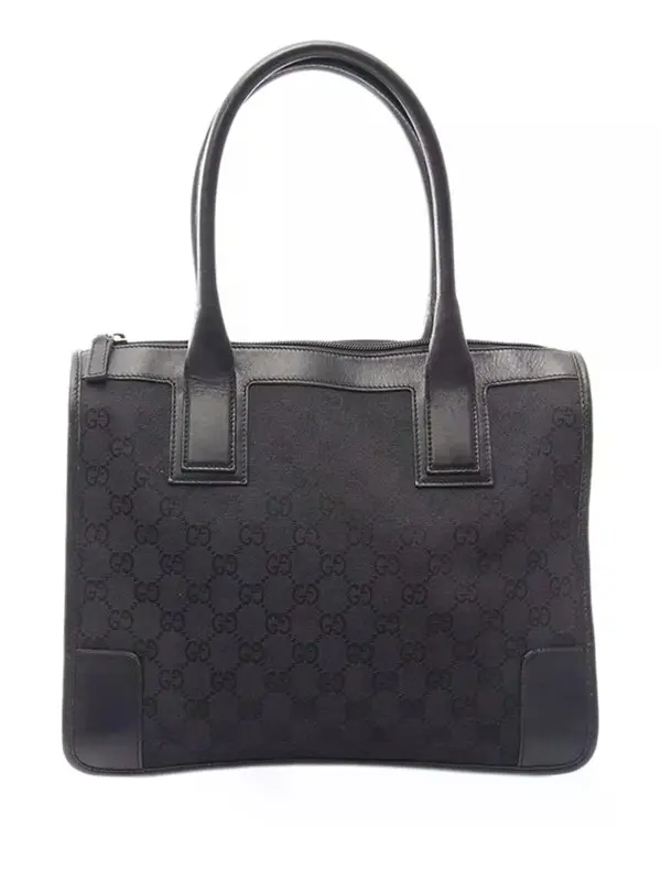 Gucci 2000-2015 Gg Canvas Handbag - Black