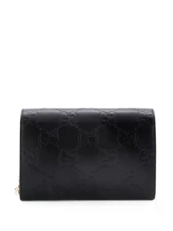 Gucci Envelope Wallet On Chain Guccissima Leather Shoulder Bag
