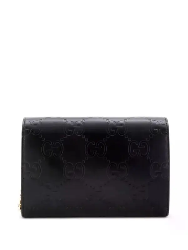 Gucci Envelope Wallet On Chain Guccissima Leather Shoulder Bag