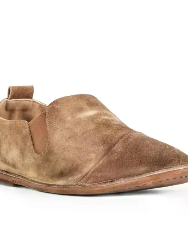 Marsèll Calf Suede Slip-on Shoes - Brown
