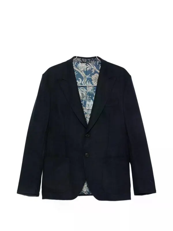 Etro Peak-lapels Single-breasted Blazer