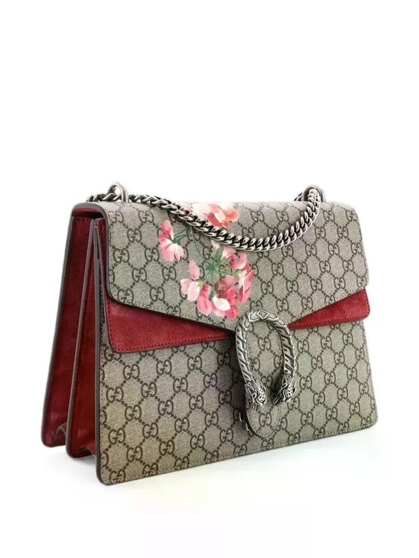 Gucci Dionysus Blooms Print Gg Coated Canvas Medium Shoulder Bag