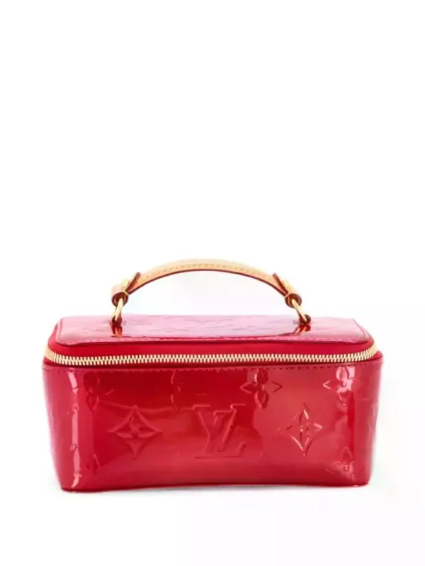 LOUIS VUITTON Boite A Bijoux Monogram Vernis Satchel
