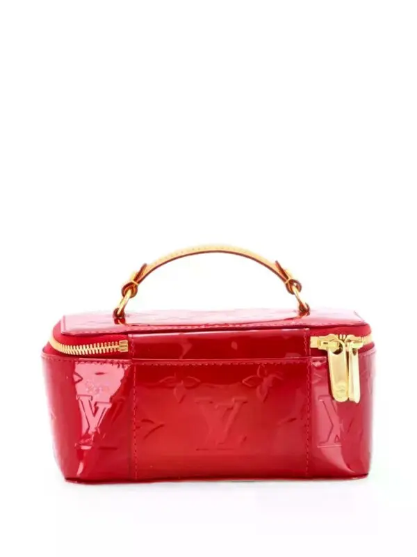 LOUIS VUITTON Boite A Bijoux Monogram Vernis Satchel