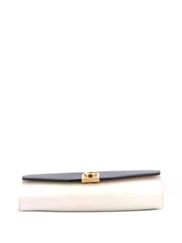 Celine C Wallet On Chain Leather Crossbody Bag