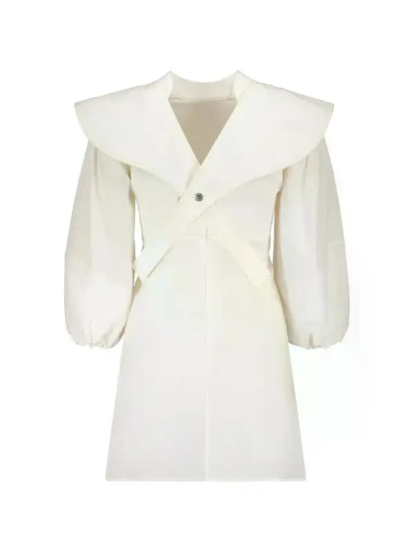 ELLERY Voluminous-sleeve Wide-collar Dress