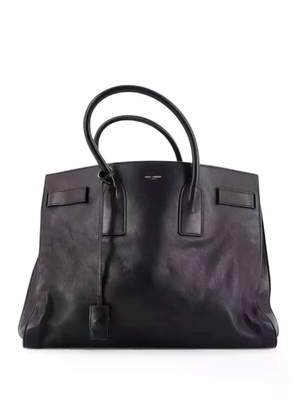 Saint Laurent Sac De Jour Bag Leather Large Tote Bag