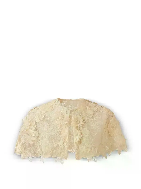 GEMY MAALOUF Floral-lace Bolero