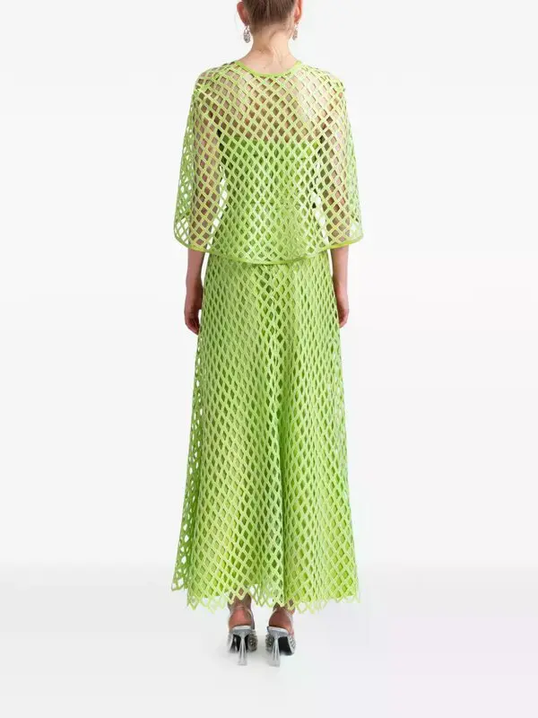 GEMY MAALOUF Strapless Flared Dress Bolero