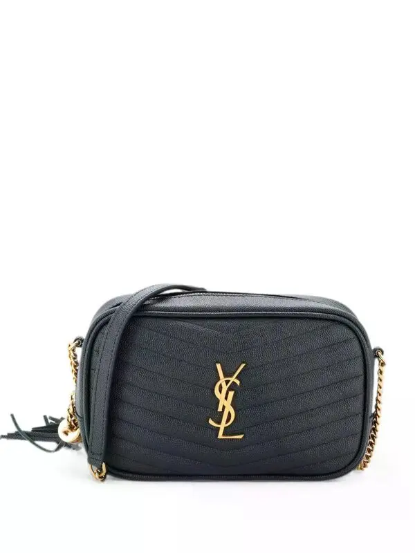 Saint Laurent Lou Camera Bag Matelasse Chevron Leather Mini Crossbody Bag