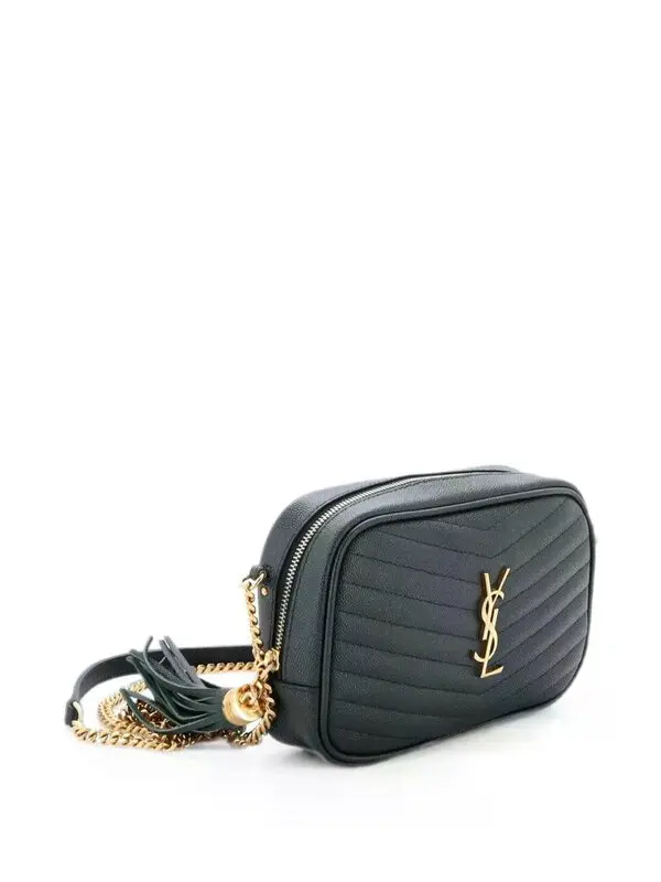 Saint Laurent Lou Camera Bag Matelasse Chevron Leather Mini Crossbody Bag