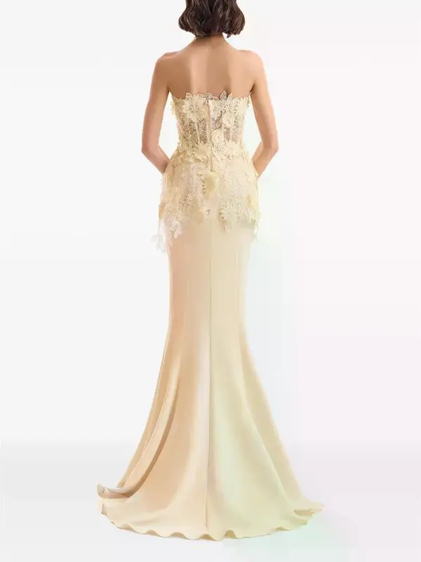 GEMY MAALOUF High-waisted Floor-length Skirt