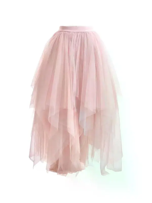 GEMY MAALOUF Layered Tulle Skirt - Pink