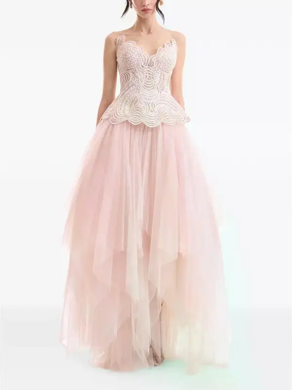 GEMY MAALOUF Layered Tulle Skirt