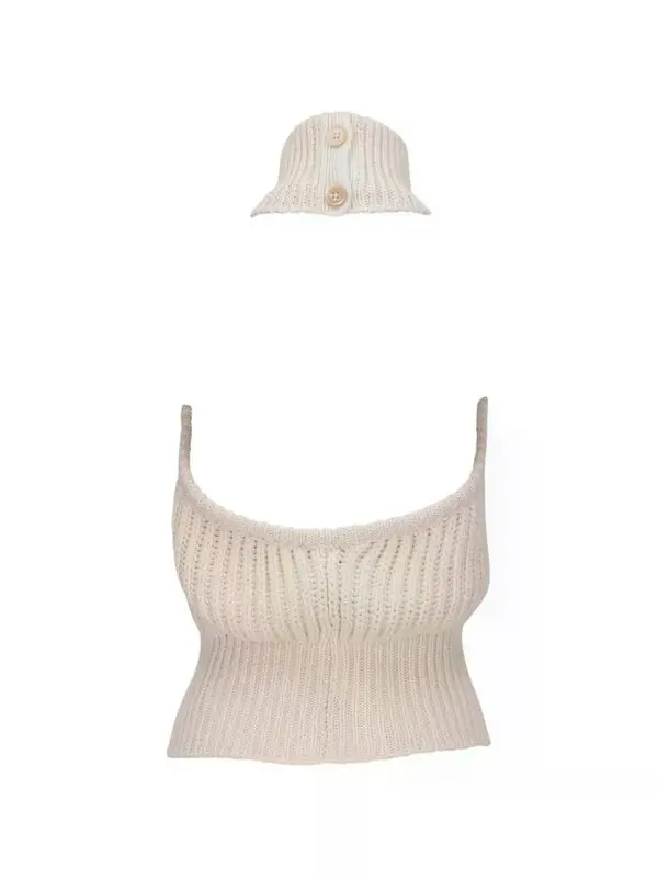 Isaia Cable-knit Turtleneck Top
