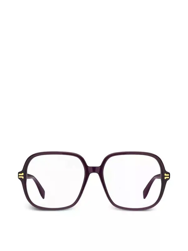 Marc Jacobs Square Frame Glasses - Purple
