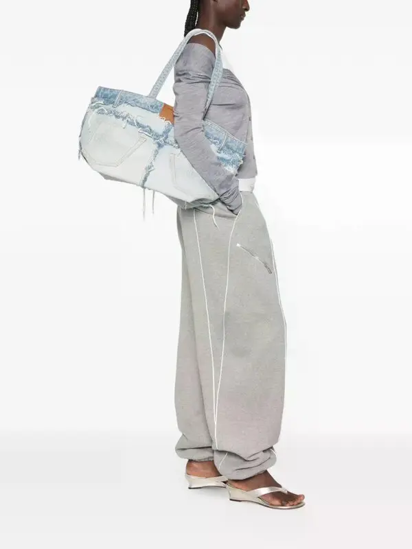 Alexander Wang Deconstructed Denim Tote Bag