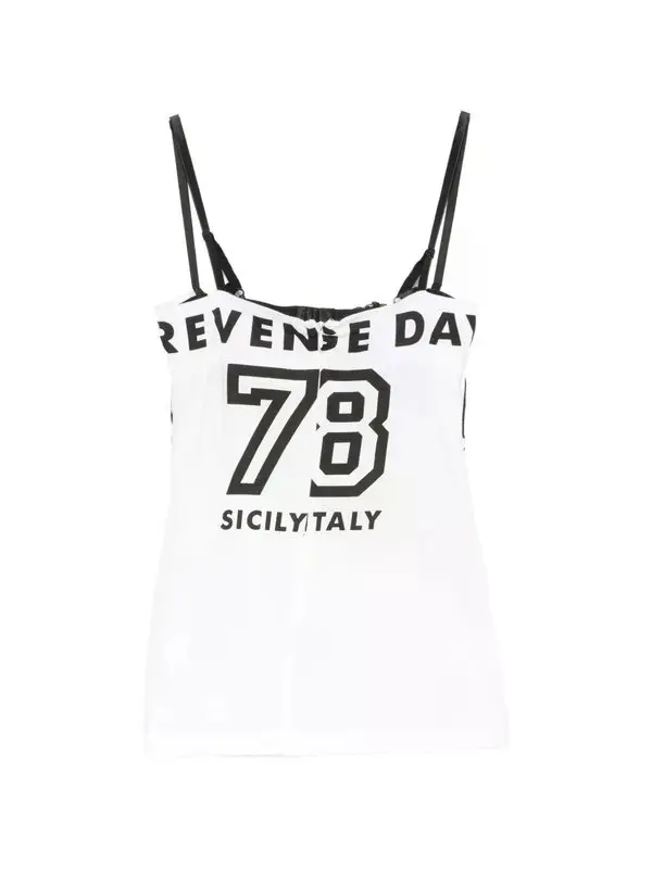 Dolce & Gabbana 2000s Logo-print Tank Top