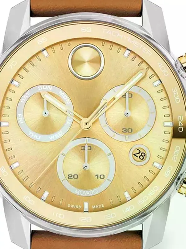 Movado Verso 44mm Chronograph Watch