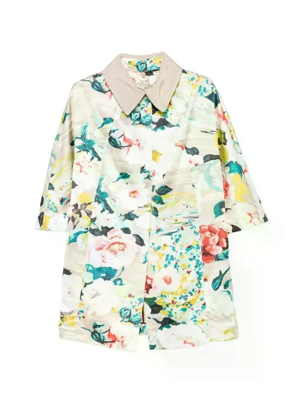 ANTONIO MARRAS VINTAGE 2000s Floral-print Coat