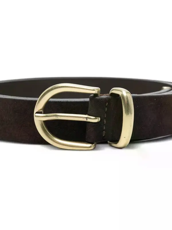 DA.D Suede Belt With Buckle Fastening