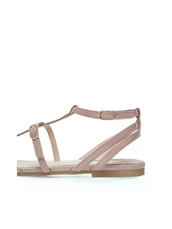 Liu Jo Crystal-embellished Patent Leather Sandals