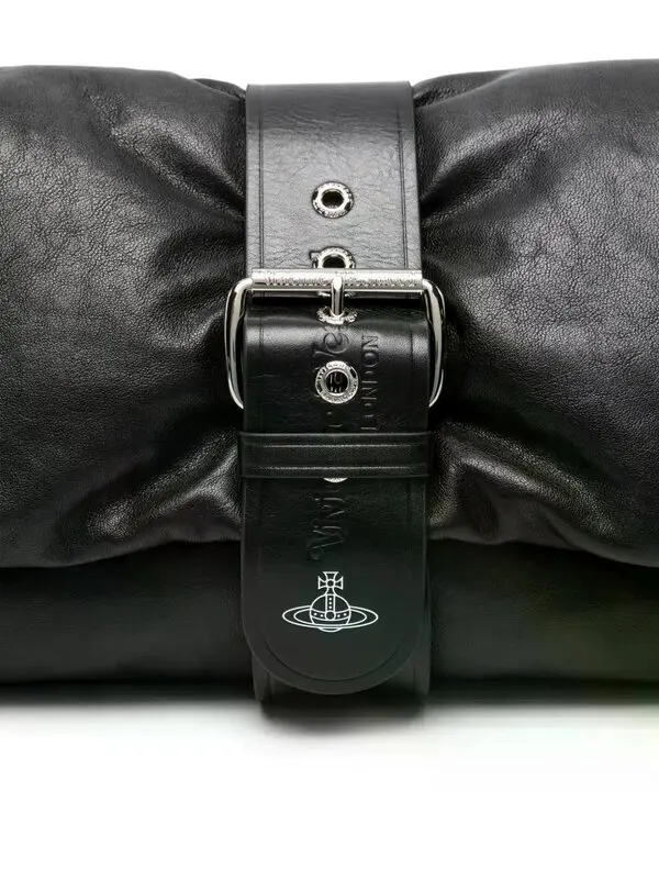VIVIENNE WESTWOOD Hazel Treasure Xl Shoulder Bag - Black