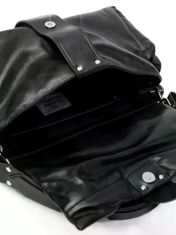 VIVIENNE WESTWOOD Hazel Treasure Xl Shoulder Bag - Black