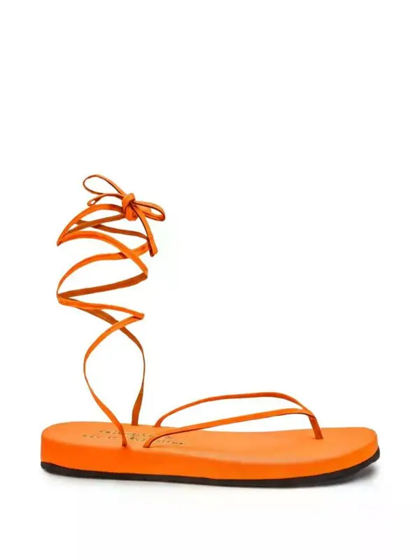 BETTINA VERMILLON Jenifer Thong-strap Sandals - Orange
