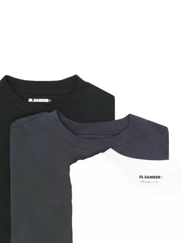 JIL SANDER Logo-patch T-shirt