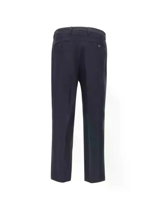 BRIGLIA 1949 Portobellos Pleated Trousers - Blue
