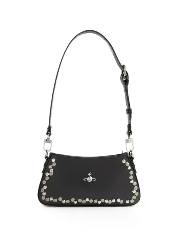 VIVIENNE WESTWOOD Tasha Studded Leather Shoulder Bag