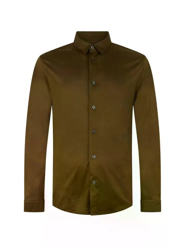 MOORER Long-sleeve Button-up Shirt